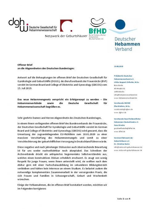 offener Brief an die Bundestagsabgeordneten als Antwort auf den offenen ...